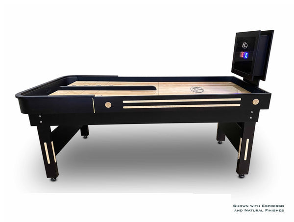 Hudson 7' Bank Shot with Custom Finish Options – Shuffleboard Planet